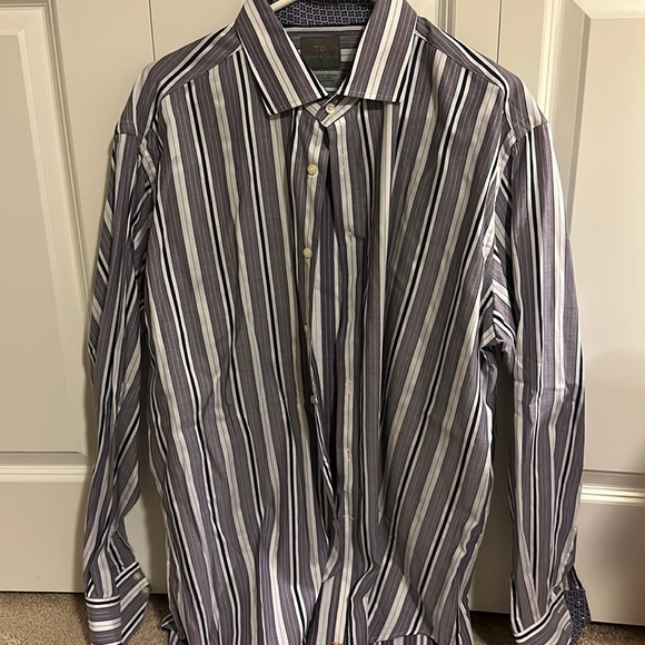 Thomas Dean | Shirts | Mens Thomas Dean Dress Shirt | Poshmark